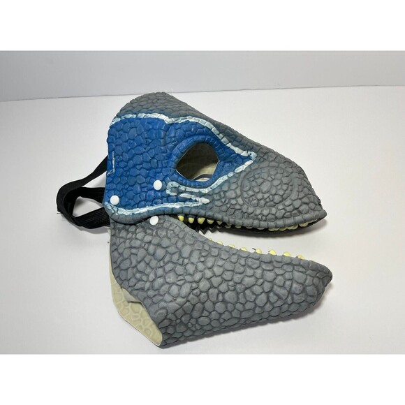 Costumes | Velociraptor Jurassic Park Blue Dinosaur Dino Rubber ...